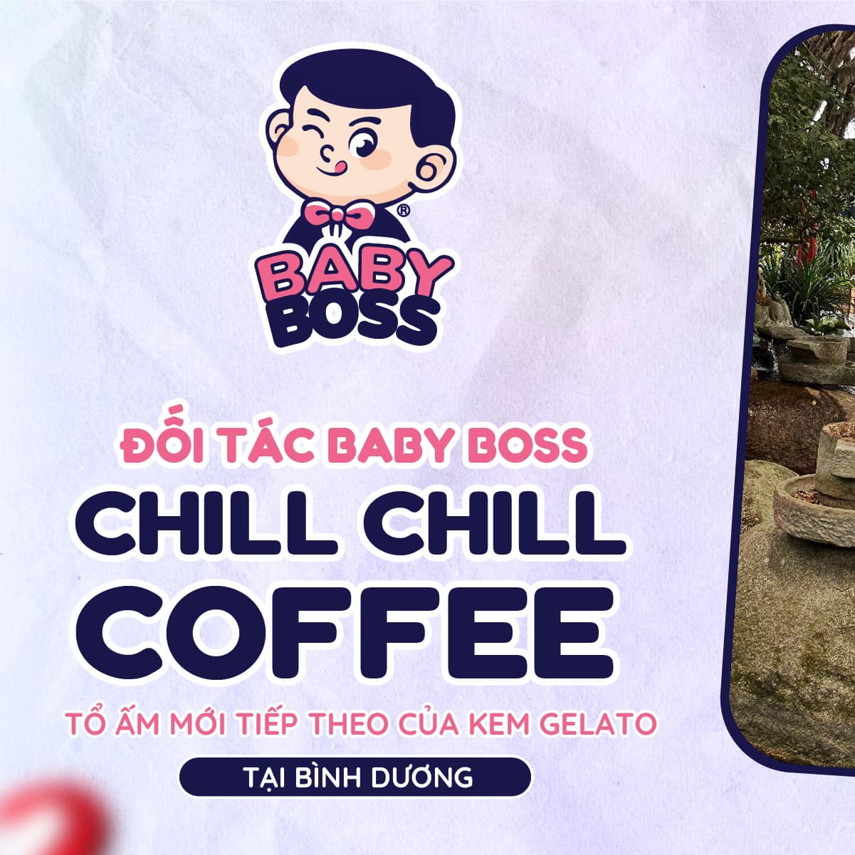 Chill Chill Coffee – Hương vị Ý Gelato Baby Boss giữa lòng Bình Dương