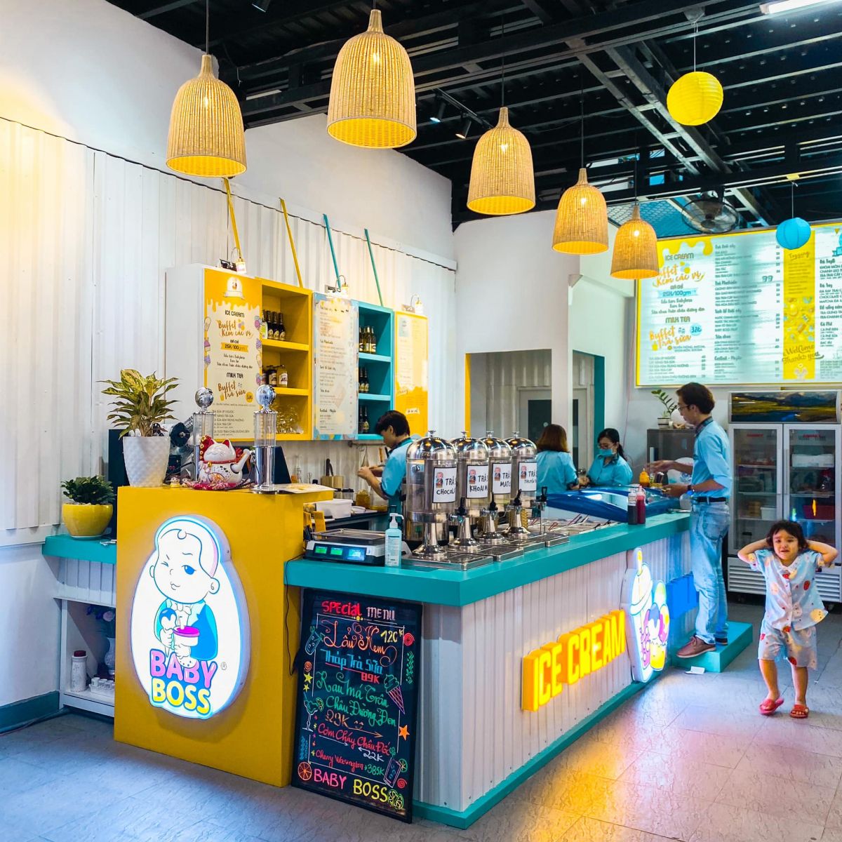 Baby Boss - Kem Ý Gelato & Trà sữa